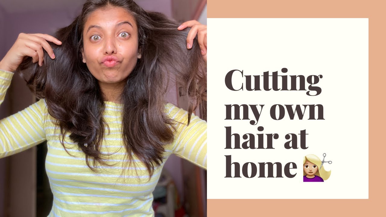 How i cut and layer my hair at home | How to cut your own hair at home ...