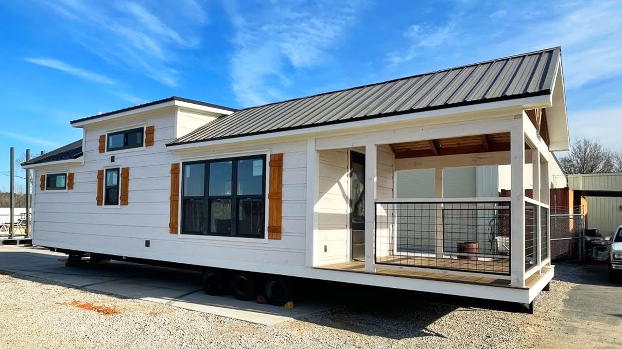 2022 Inspiration Series Luxury Park Model Tiny House for Sale - YouTube