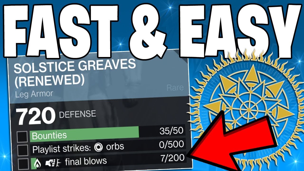 Destiny 2: How To Get TITAN 300 Solar Melee Kills FAST & EASY - Soltice ...