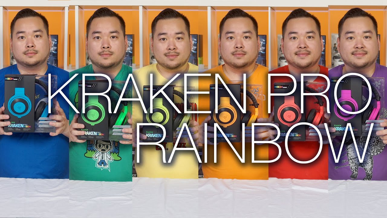 Razer Kraken Neon Pro Unboxing and Review - YouTube