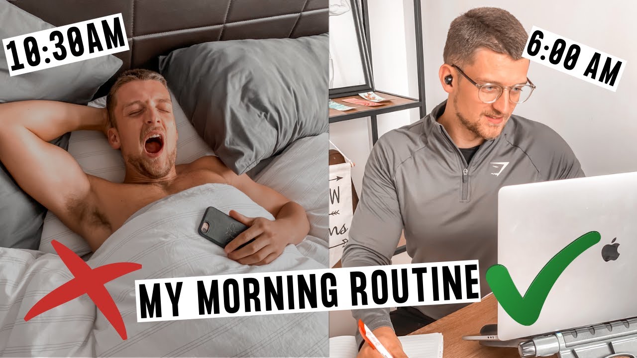 Wake Up Morning Routine | Getting up at 6:00am - YouTube