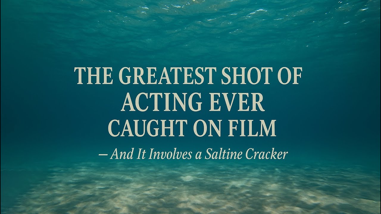 THE GREATEST SHOT OF ACTING EVER CAUGHT ON FILM - YouTube
