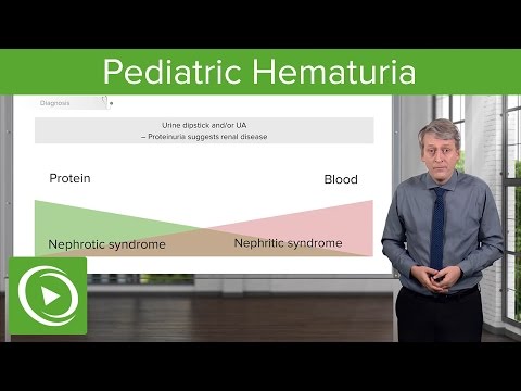 Pediatric Hematuria (Blood in Urine)  – Pediatrics | Lecturio