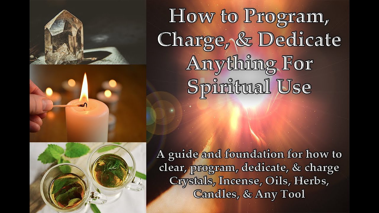 How to Charge, Bless, & Program Anything || Guided Technique - YouTube