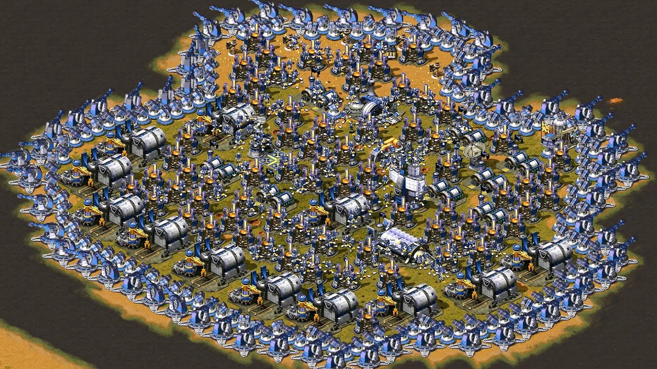 Yuri's Revenge Red Alert 2 Sekigahara Zoom 3000 Edited 2 Map Extra Hard ...