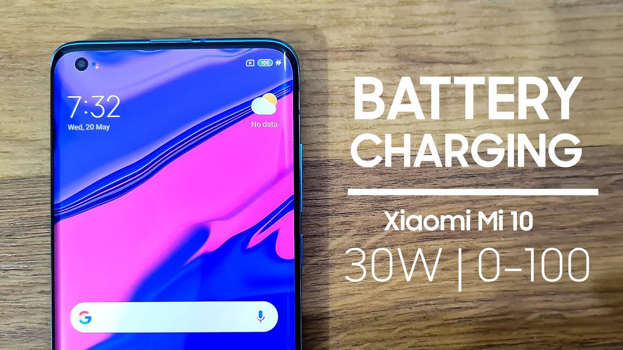 Xiaomi Mi 10 BATTERY CHARGING TEST!!! - YouTube