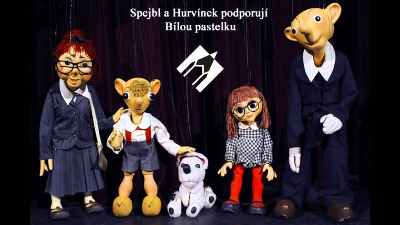 Hurvínek a Mánička o Bílé pastelce 2013 - YouTube
