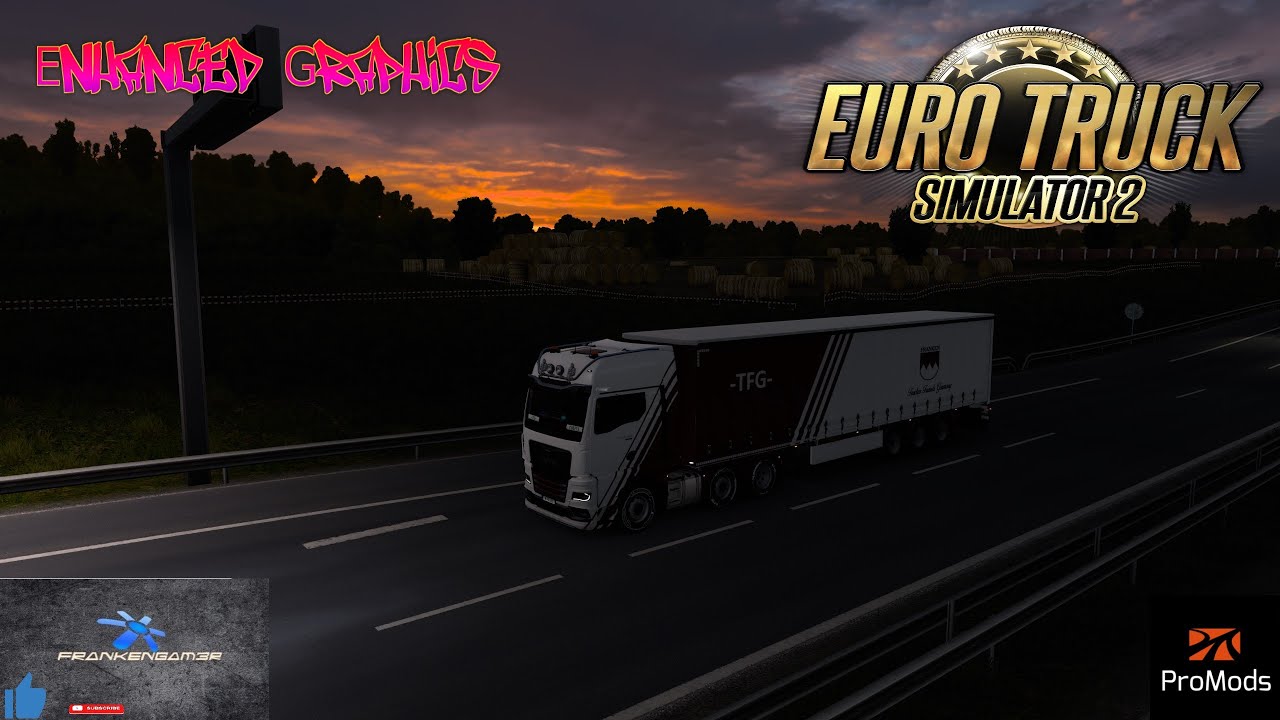 Euro Truck Simulator 2 - ETS2 - Pro Mods Ultra Grafik Mod - Modtest ...