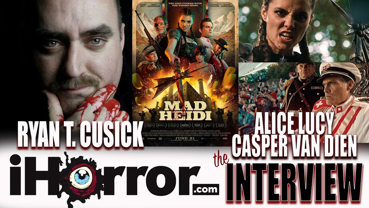 'Mad Heidi' - Interview With Stars - Casper Van Dien & Alice Lucy - YouTube