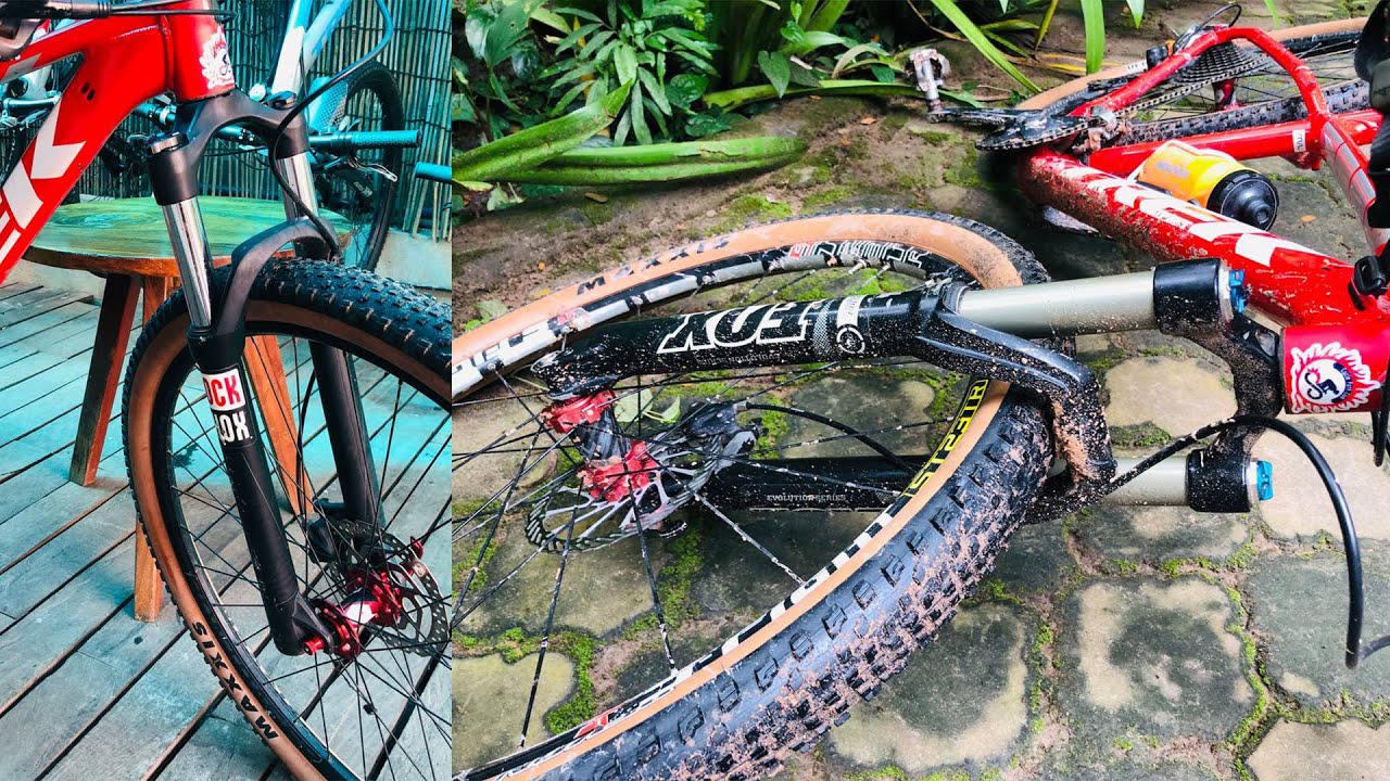 How To Install Fork 27.50 Fox Evolution Series 2015 On 29ER Bike Trek ...