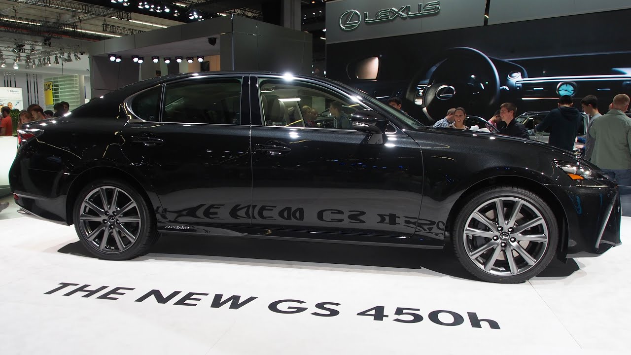 2016 Lexus GS 450h Luxury 3.5l Hybrid CVT NEW Graphite Black - Exterior ...