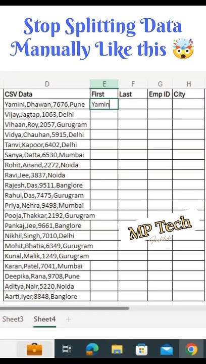 Textsplit Function In Excel Exceltech Excel Exceltutorial Exceltricks Excelsolutions Youtube
