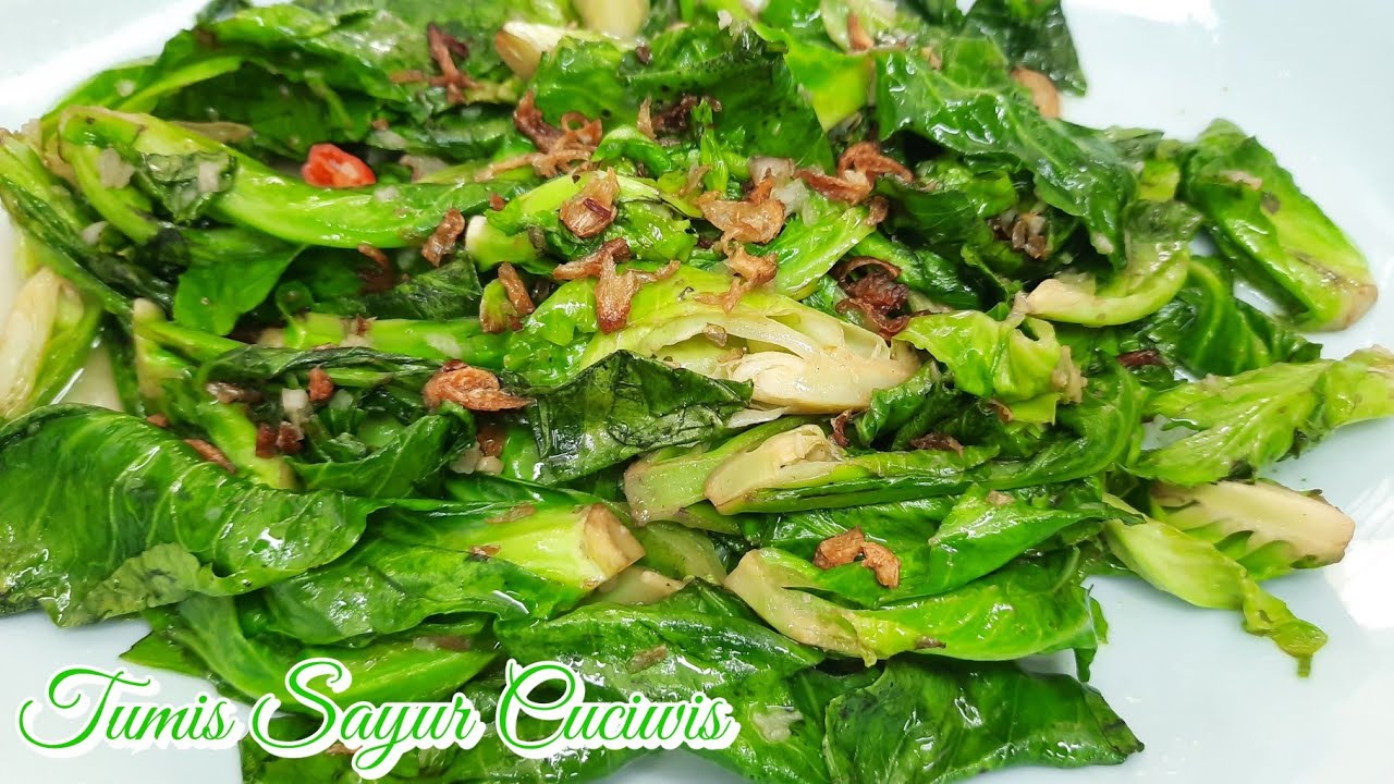 Resep Tumis Cuciwis | Sayur Cuciwis - YouTube