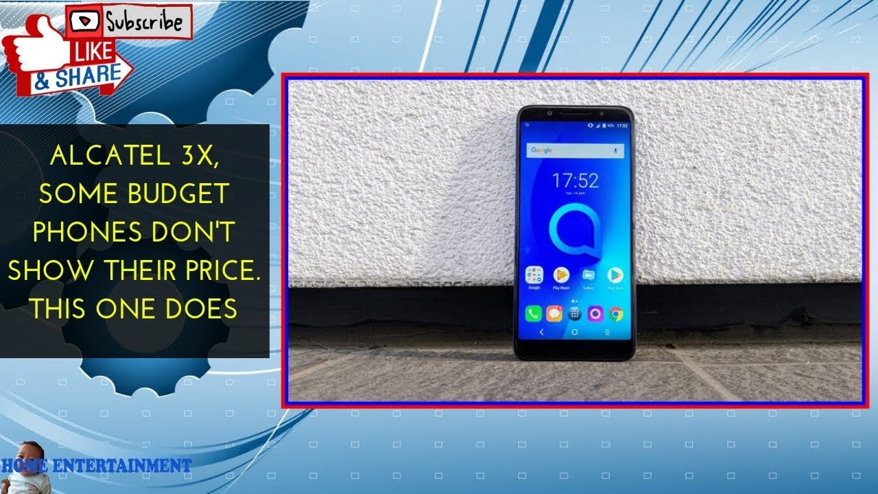 Alcatel 3X, Some budget phones don't show their price. This one does ...