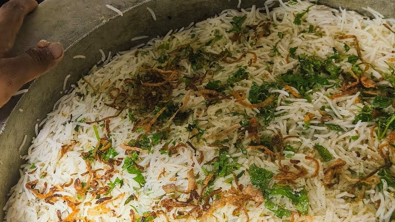 Hyderabad bad Biryani recipe #trending #viral #food #shorts - YouTube