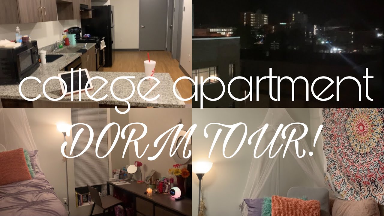 college apartment dorm tour | NCCU Alston Avenue - YouTube
