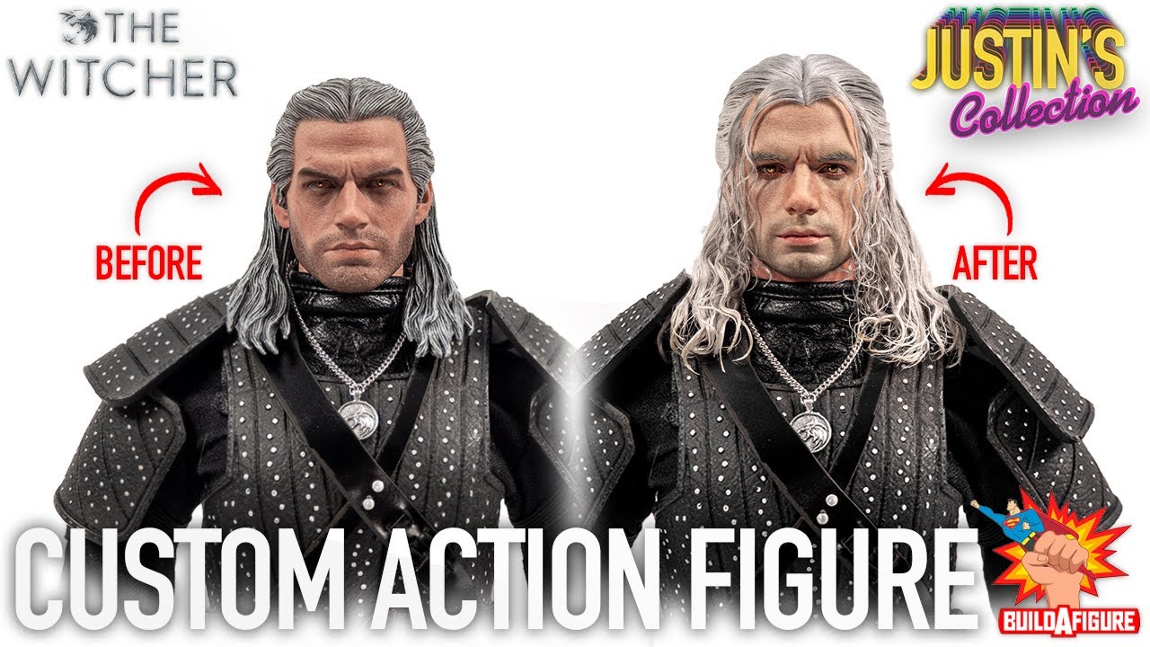 The Witcher Custom Good Luck Studio 1/6 Scale Head Review - BAF Ep.6 ...