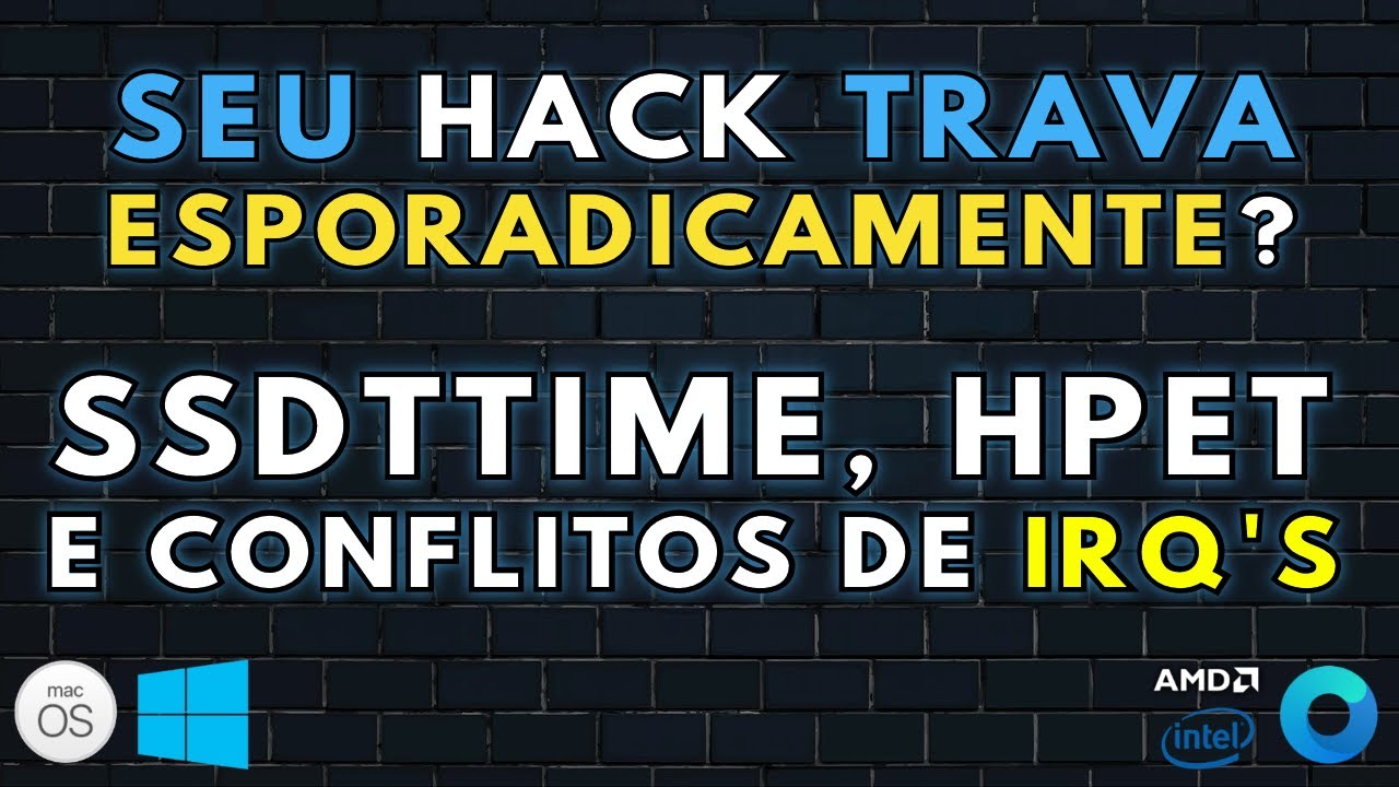 Como configurar FIX de HPET com SSDTTIME no seu Hackintosh - Patch ESSENCIAL para QUALQUER macOS ...