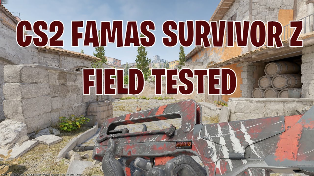 🔴 Famas Survivor Z | CS2 SKIN SHOWCASE #17 - YouTube