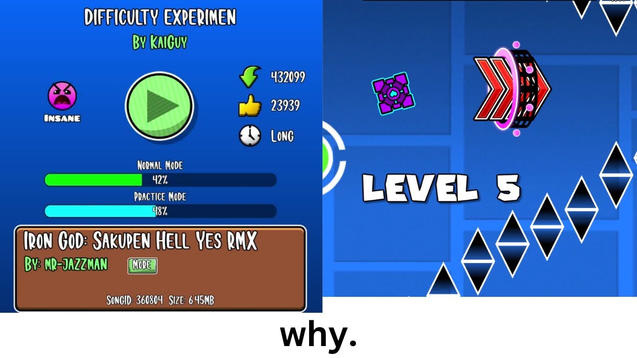 The Difficulty Experiment Is WILDDD - YouTube