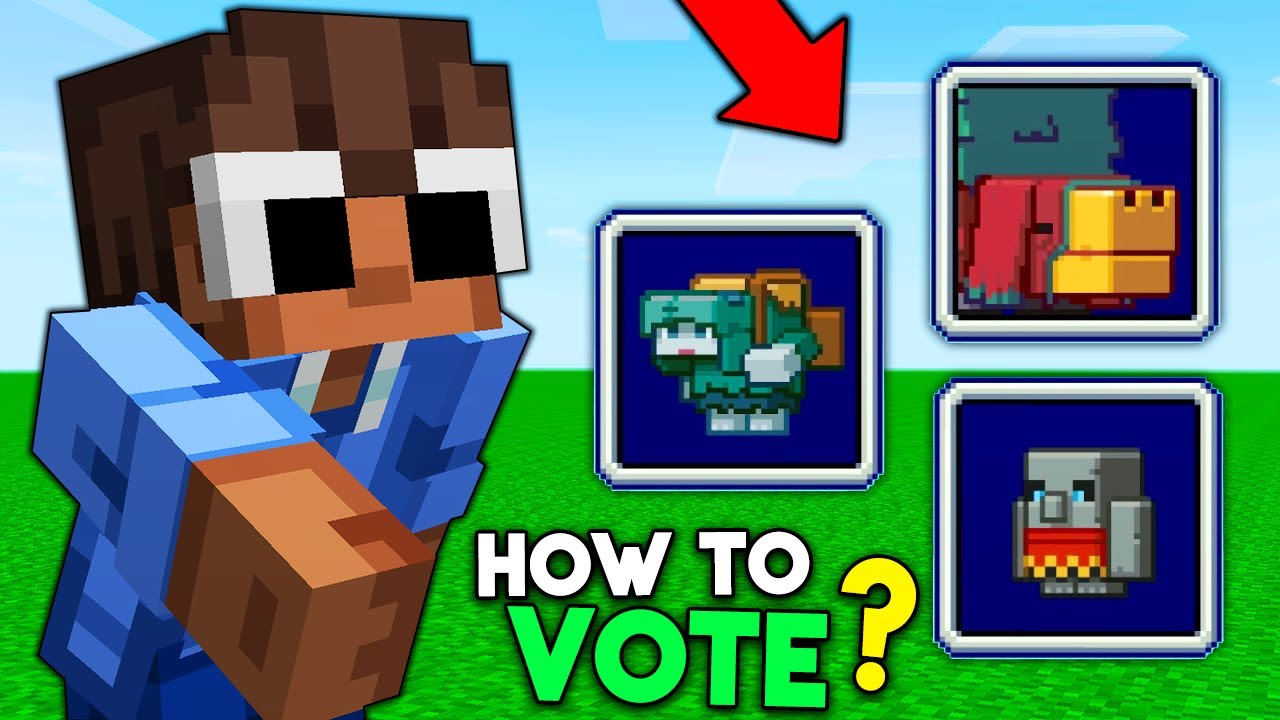 How To VOTE In This Year's Minecraft Mob Vote - YouTube