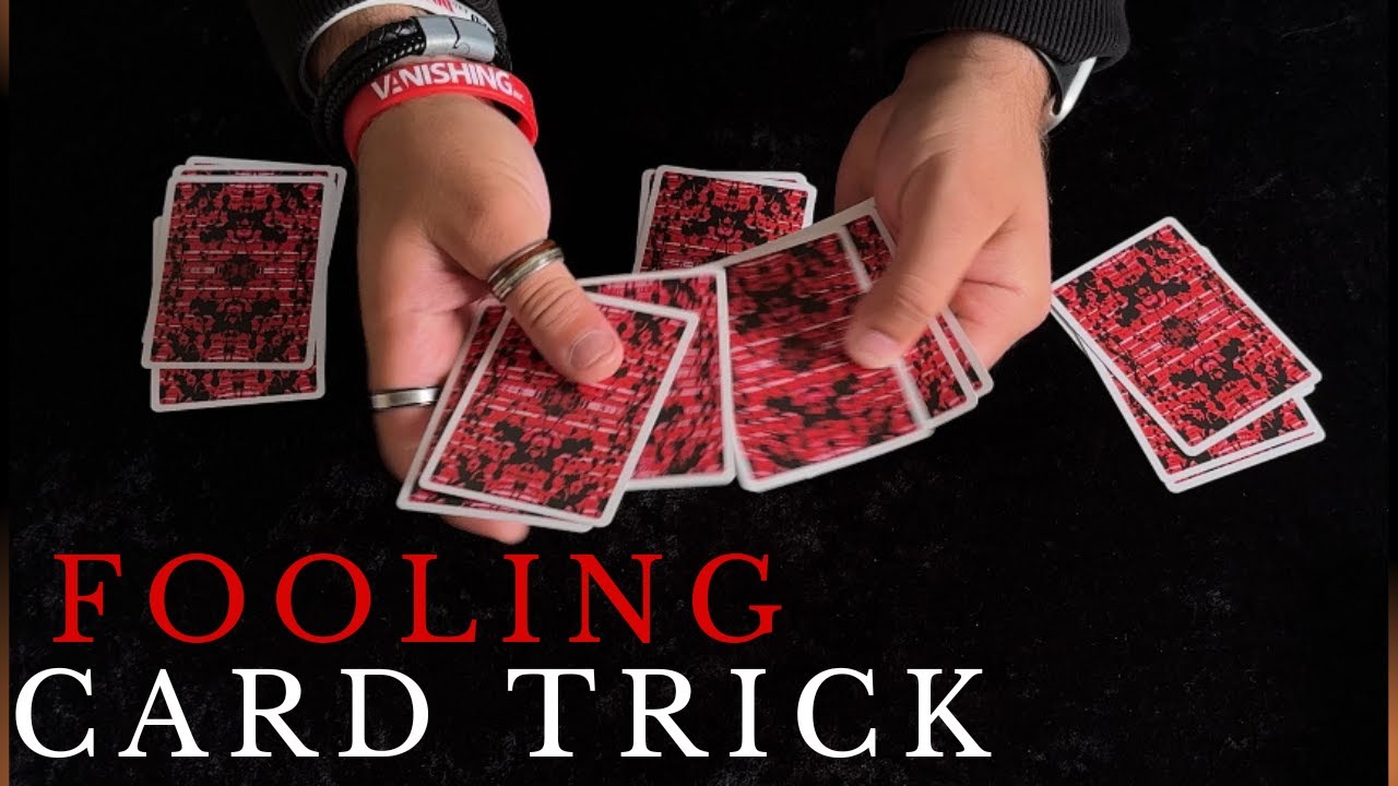 FOOLING CARD TRICK - YouTube