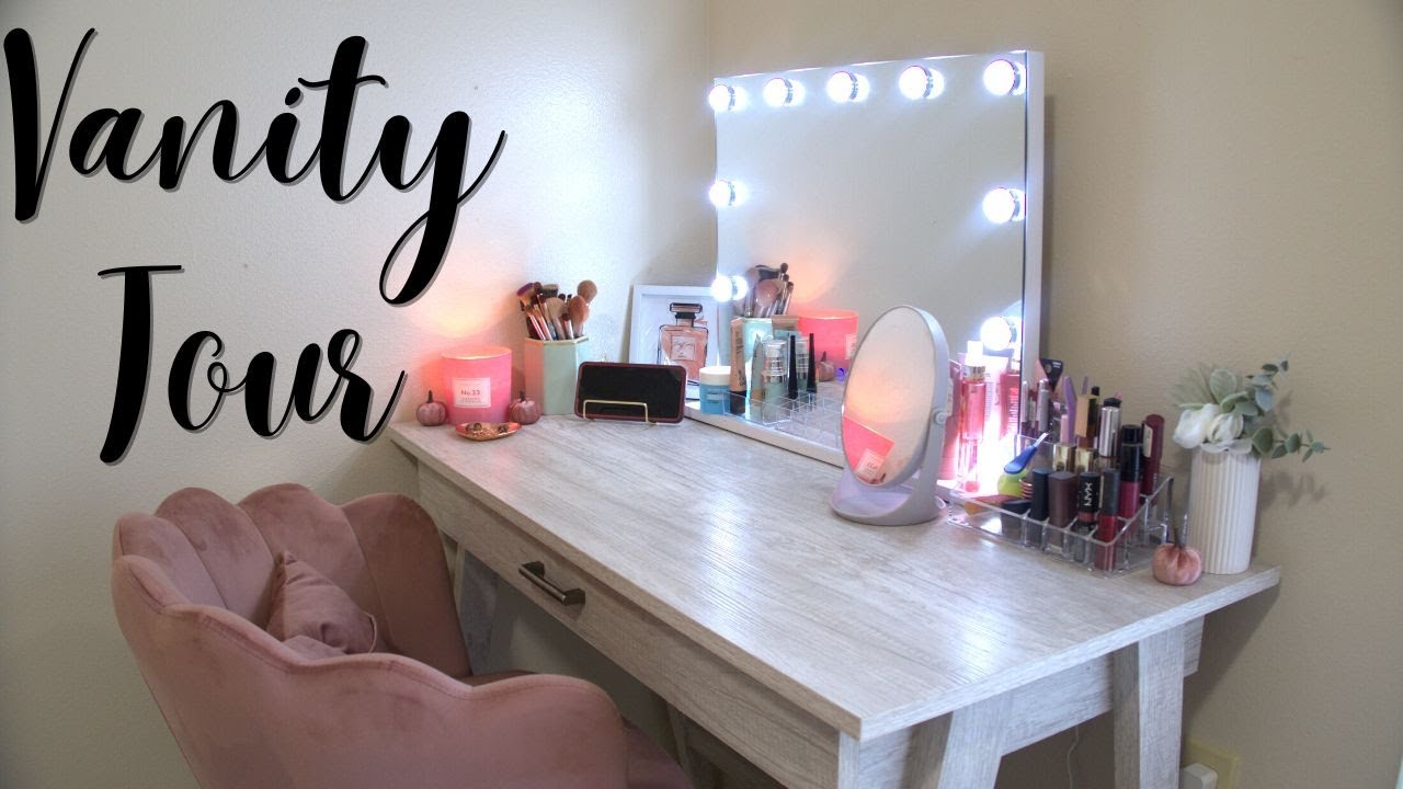 MAKEUP VANITY TOUR - YouTube