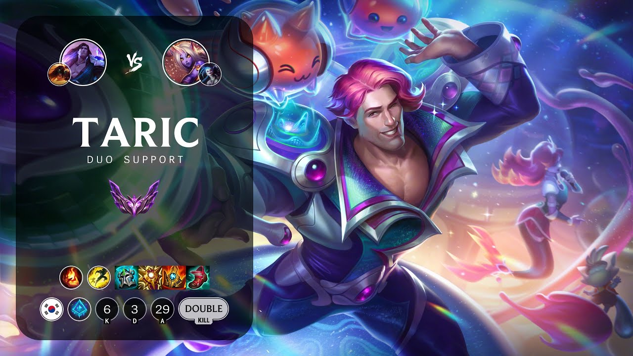 Taric Support vs Soraka - KR Master Patch 14.7 - YouTube