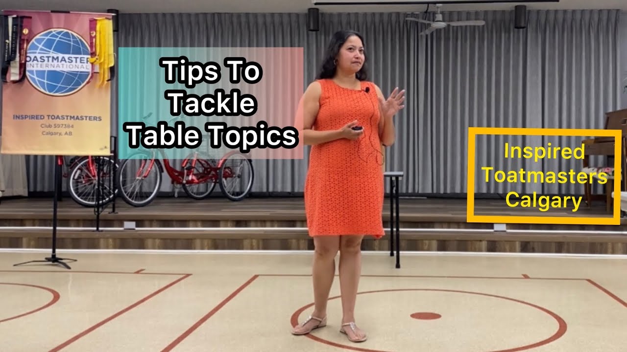How to prepare a powerful Table Topics Speech? presentation by ...