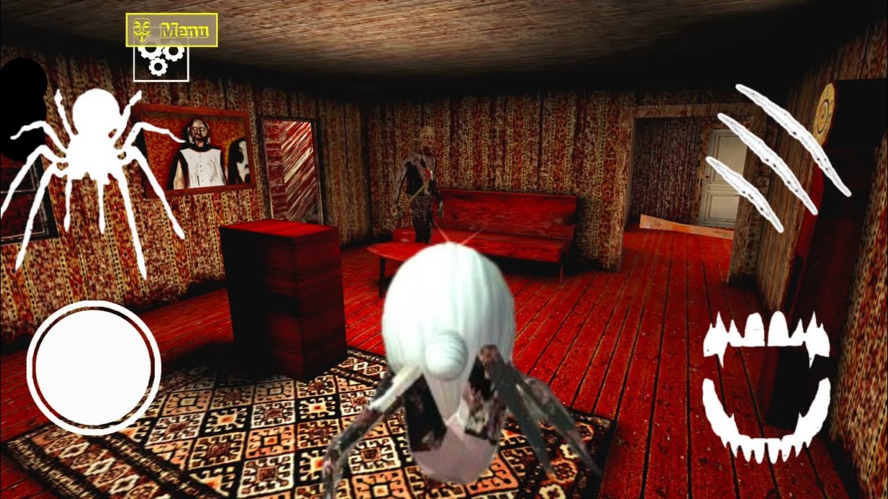 Playing As SPIDER ANGELENE In Nightmare Granny Chapter 2 On Hard Mode ...