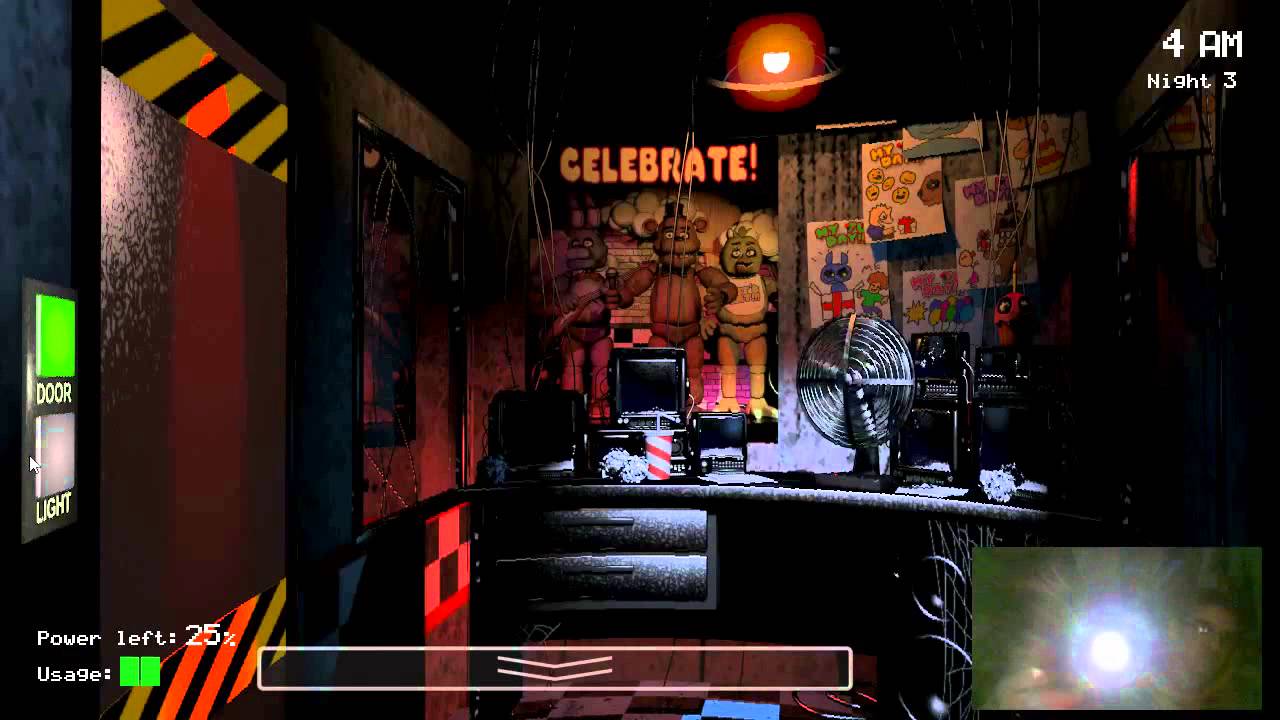 Five Nights At Freddy's Ep. 3 power outage - YouTube