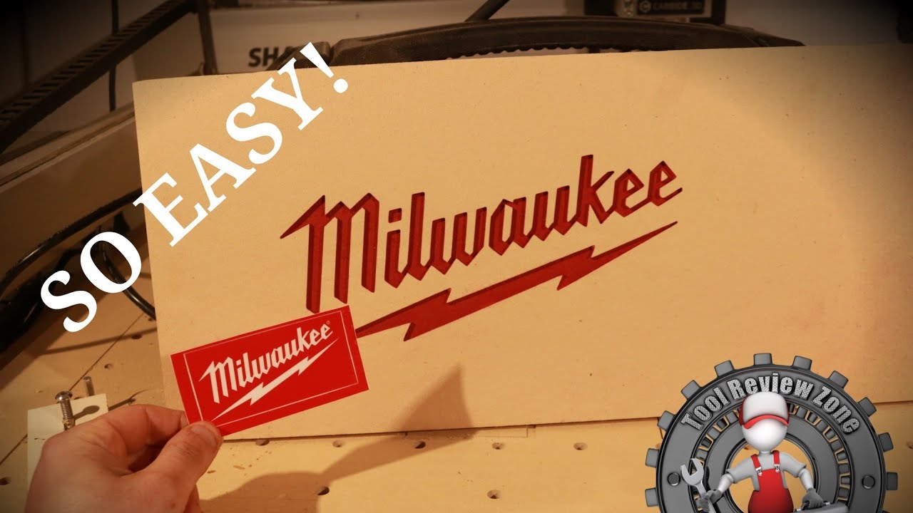 How to carve your favorite logo or picture into a piece of wood using ...