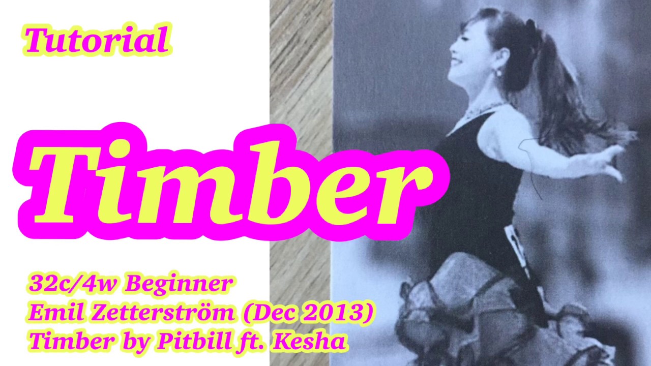 Timber(Beginner) Line Dance - Tutorial - YouTube
