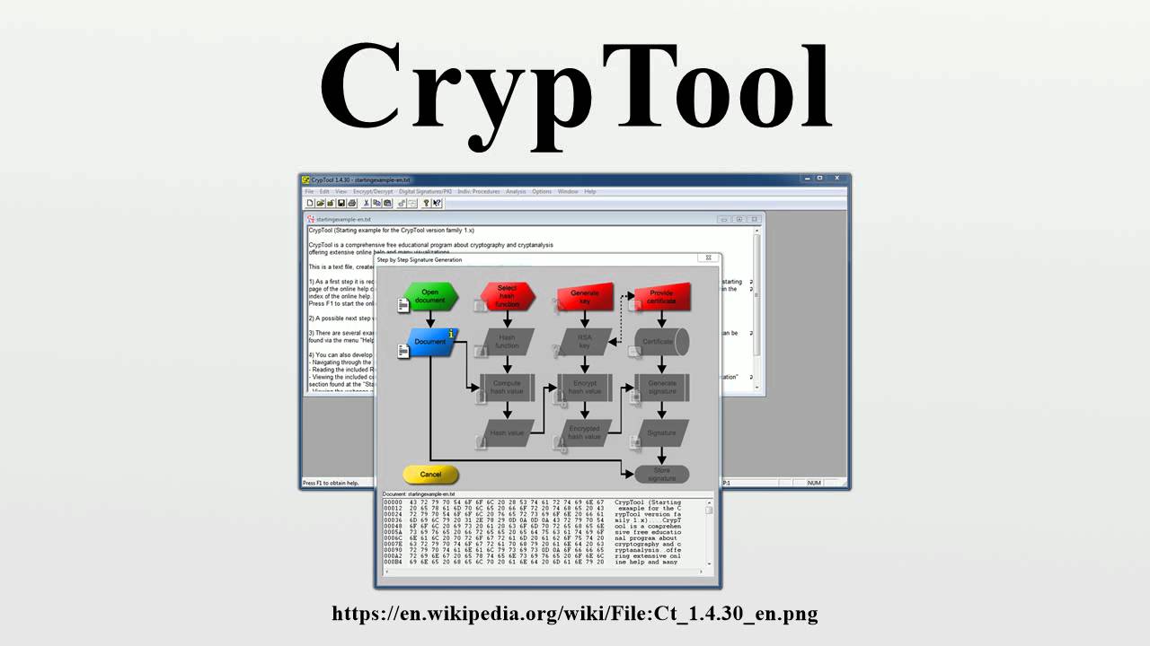 CrypTool - YouTube