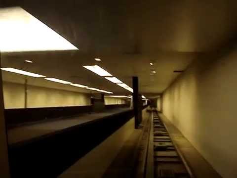 Subway Train Ride from Terminal C to Marriott Hotel at George Bush ...