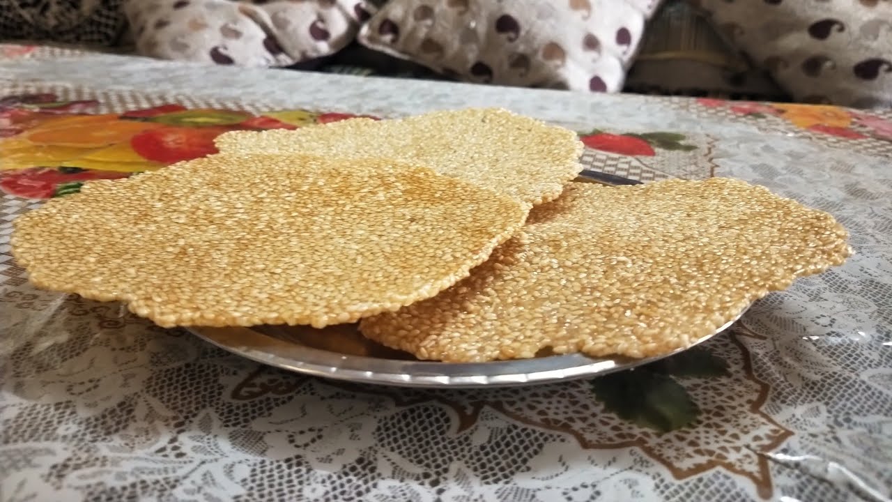 तिल के पापड़ | Til ke Papad | Makar Sankranti Special | सिर्फ दो चीजो ...