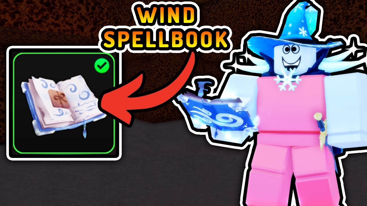 SHOWCASING The WIND SPELLBOOK In Roblox FLAG WARS! - YouTube