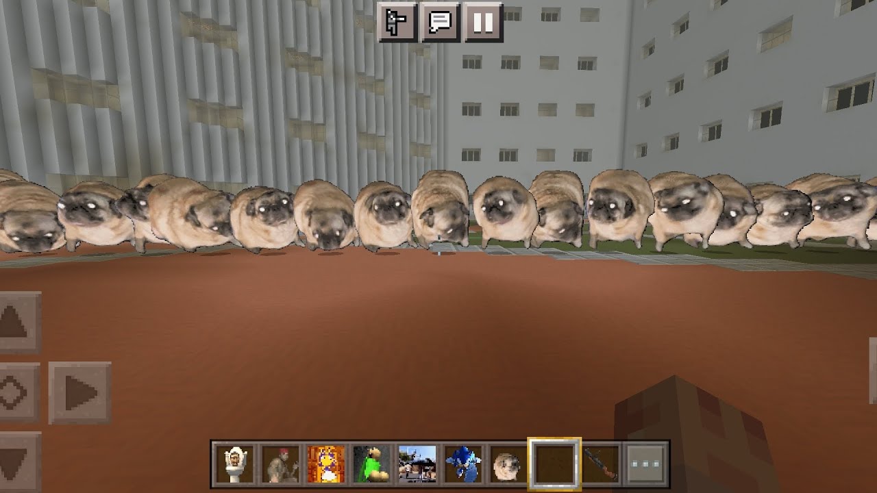 Pug Dancing Custom Nextbots | Minecraft PE Addon - YouTube