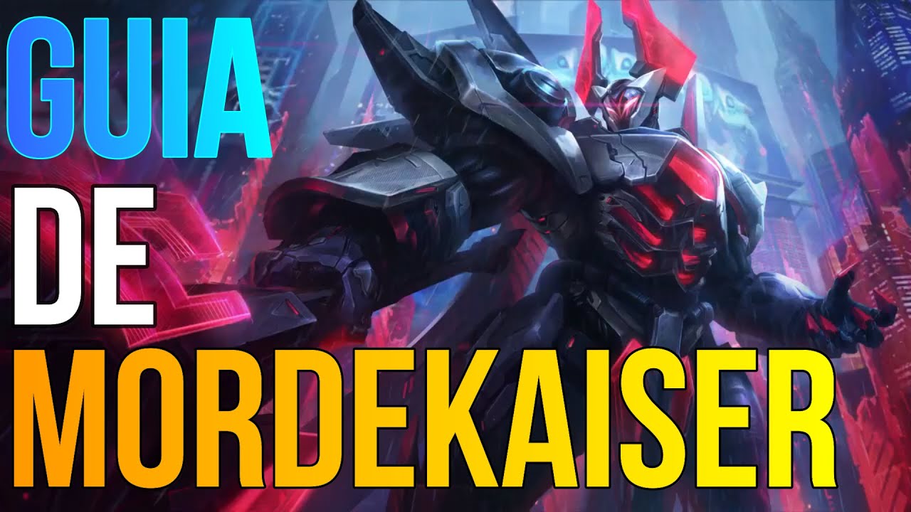 🔥🔥COMO JUGAR MORDEKAISER COMBOS, RUNAS y BUILDS🔥🔥 - YouTube