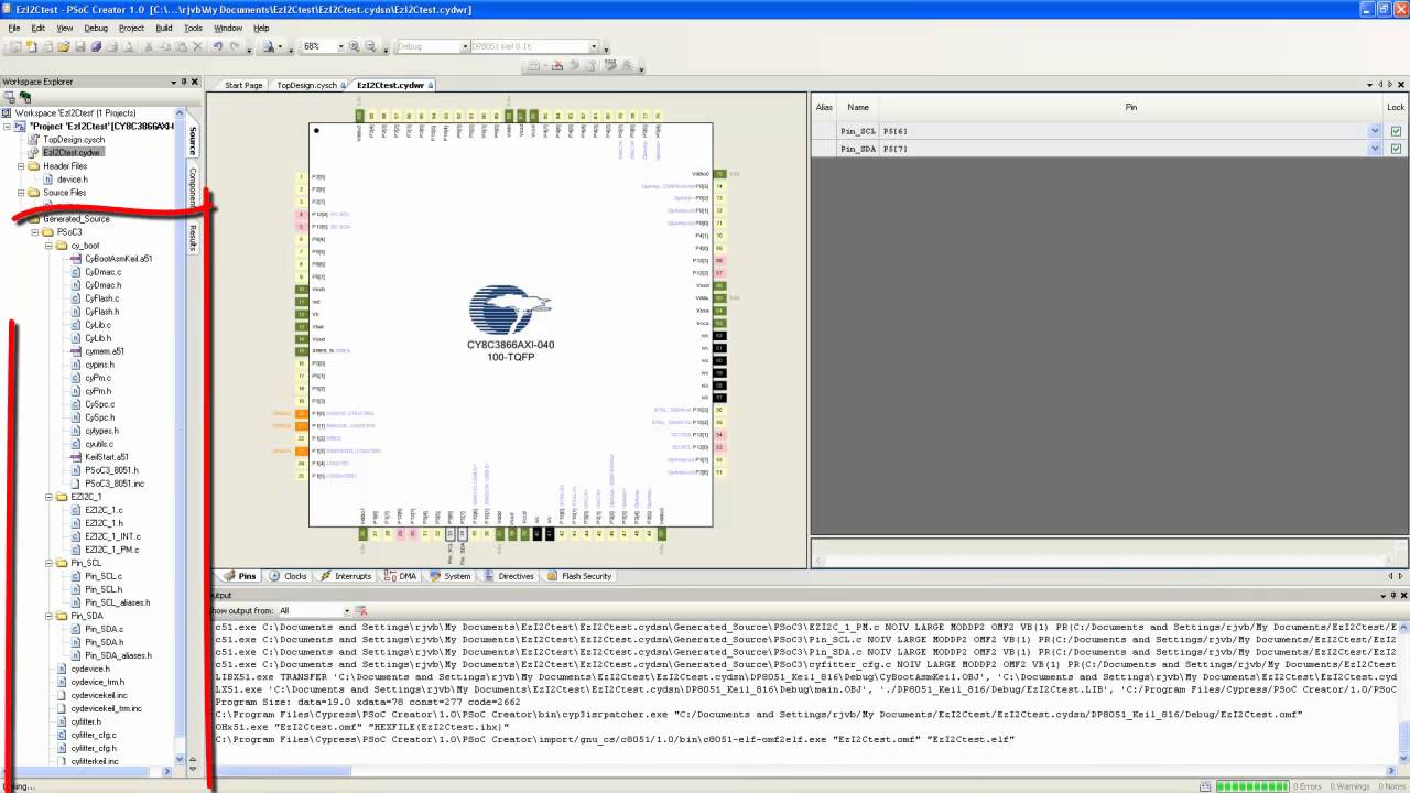 EzI2C Slave Component in PSoC 3 and PSoC 5 - YouTube