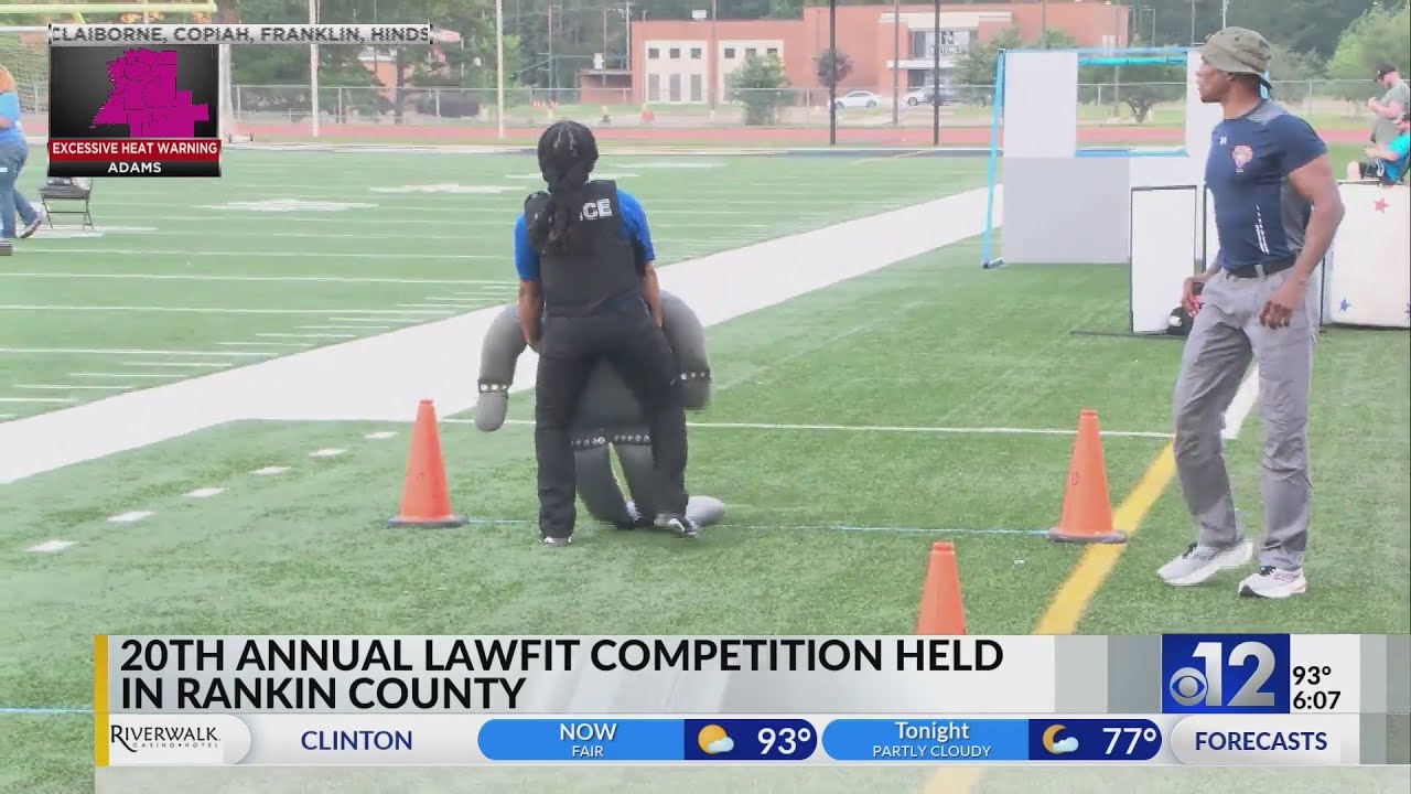 20th annual Lawfit Competition held in Rankin County - YouTube