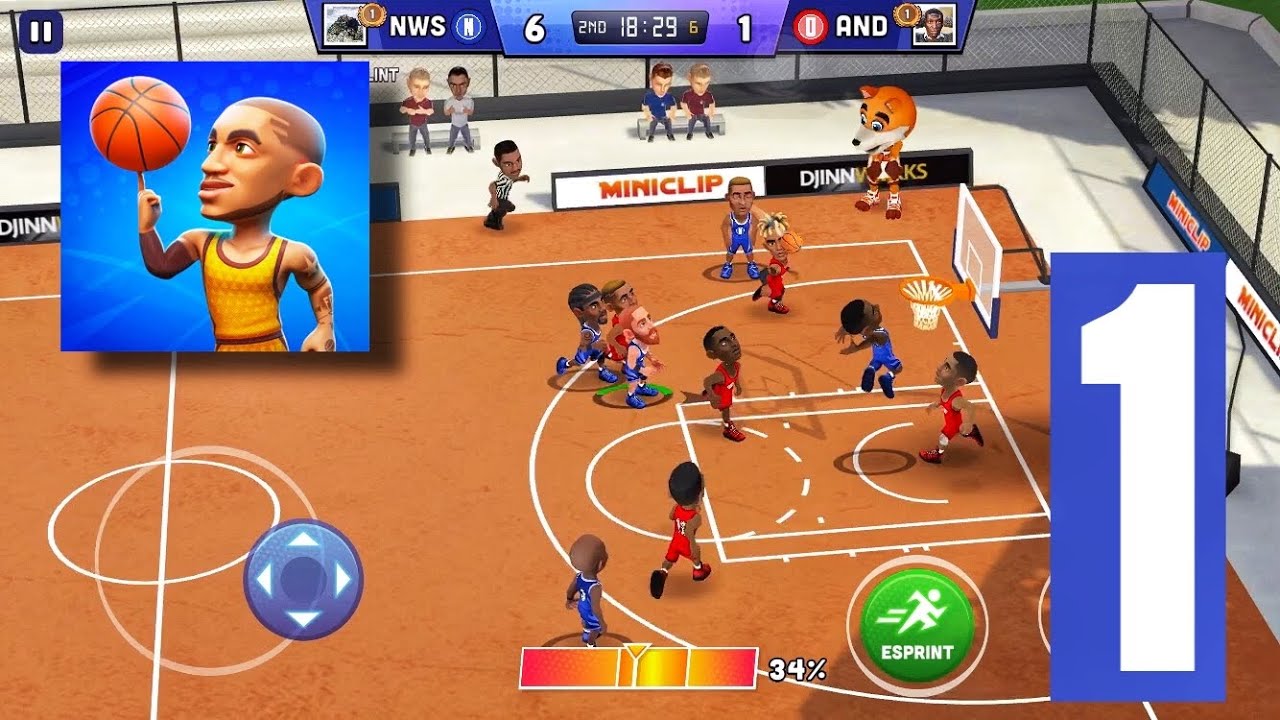 El Mejor Juego De Basketball Para Celular - Como Jugar MiniBasketball ...