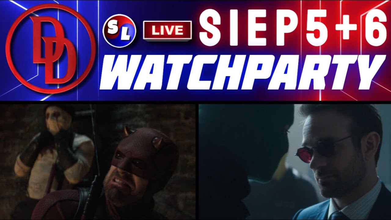 🔴 Daredevil: Born Again S1Ep5+6 WATCHPARTY & REVIEW | The Superlair Ft ...