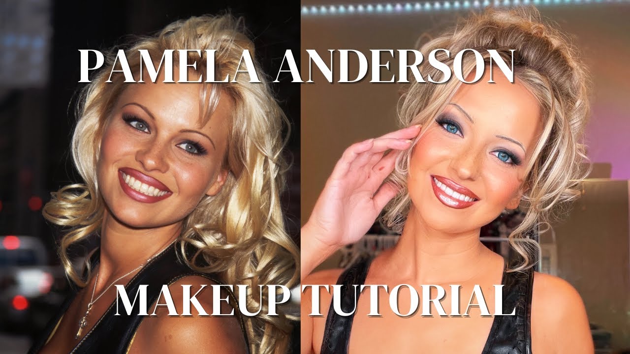 Pamela Anderson | In-depth ‘90s Makeup Tutorial - YouTube