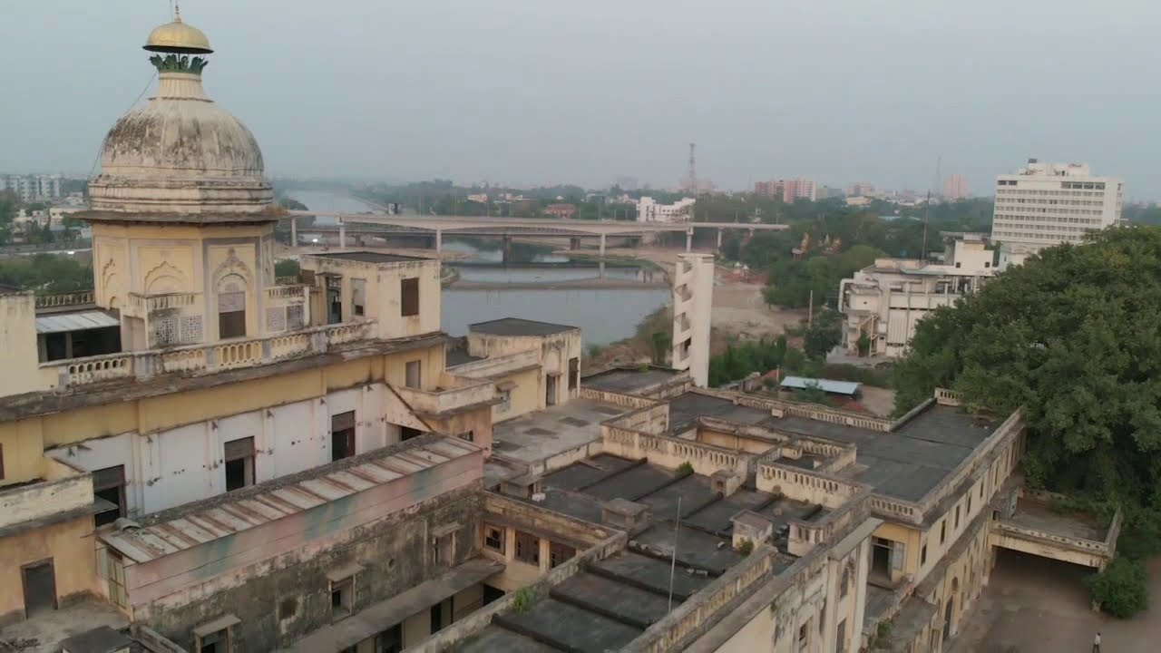 Chattar Manzil from the sky - YouTube