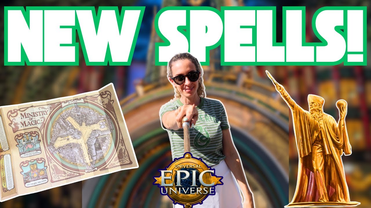 NEW Wizarding World Wand Spells at Epic Universe! | Harry Potter ...