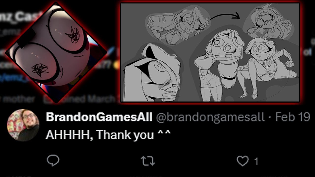 @Emz_Cast Made Hazbin Hotel Fan Art For Me! - YouTube