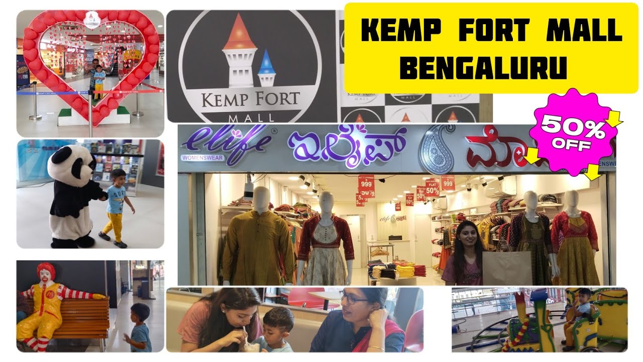 Kemp Fort Mall Bengaluru || Dress Shopping 🛍️ || e life Dress👗😱Offer ...