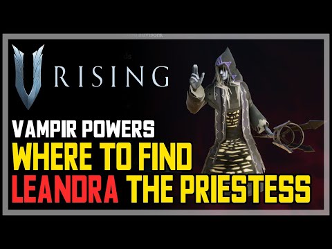 Leandra The Shadow Priestess Location V Rising - YouTube