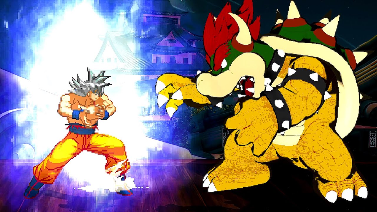 GOKU vs KING BOWSER (Super Mario Boss) - Amazing SHOCKING Exciting ...